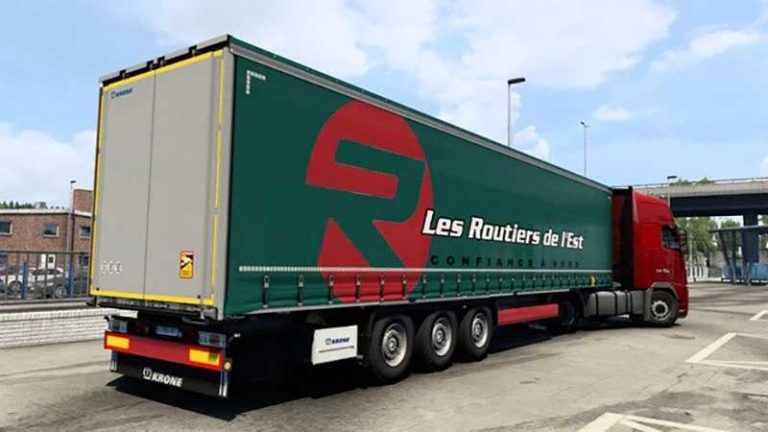 Krone Trailers (DLC) Skinpack v2.3 - 1.46 ETS2 - ETS2 / ATS Mod