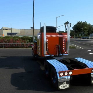 Mack R-Serie mit dem Mod-Addon FIXED V2.0 1.46 ATS - ETS2 / ATS Mod