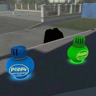 Poppy Lufterfrischer Interior Addon Pack v2.0 ETS2 - ETS2 / ATS Mod