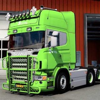 Scania FreD Bring Holland Skin 1.46 ETS2 - ETS2 / ATS Mod