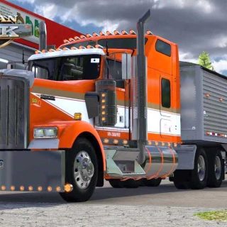 CTTM Kenworth W900L Flatglass v1.46 ATS - ETS2 / ATS Mod