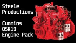 Cummins QSK19 Engine Pack v1.1.0 ATS - ETS2 / ATS Mod