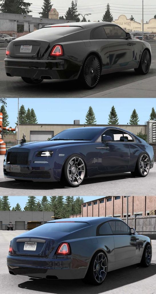 Rolls-Royce Wraith 2016 v1.0 - 1,46 ATS - ETS2 / ATS Mod