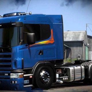 Scania Frontal 124 v1.47 ETS2 - ETS2 / ATS Mod