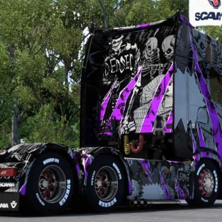 Scania Watch Dogs 2 Hack-Programm-Skin 1.47 ETS2 - ETS2 / ATS Mod