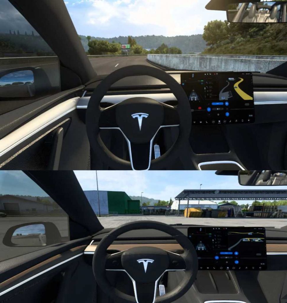 Tesla Model Y 2021 v1.0 ETS2 - ETS2 / ATS Mod