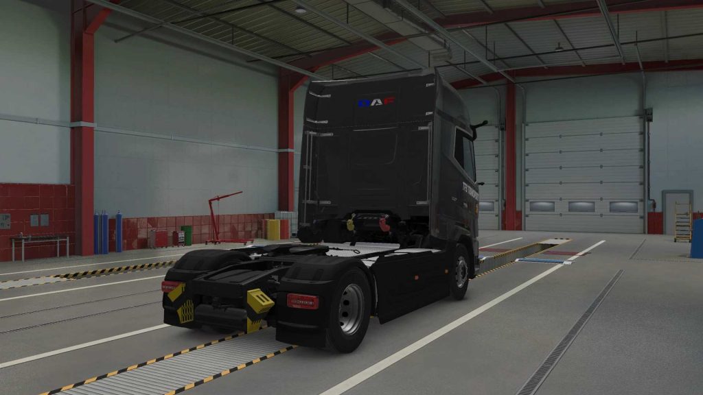 TFS TRANSPORTSKIN FÜR DAF XG+ 1.46 ETS2 - ETS2 / ATS Mod