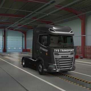 TFS TRANSPORTSKIN FÜR DAF XG+ 1.46 ETS2 - ETS2 / ATS Mod