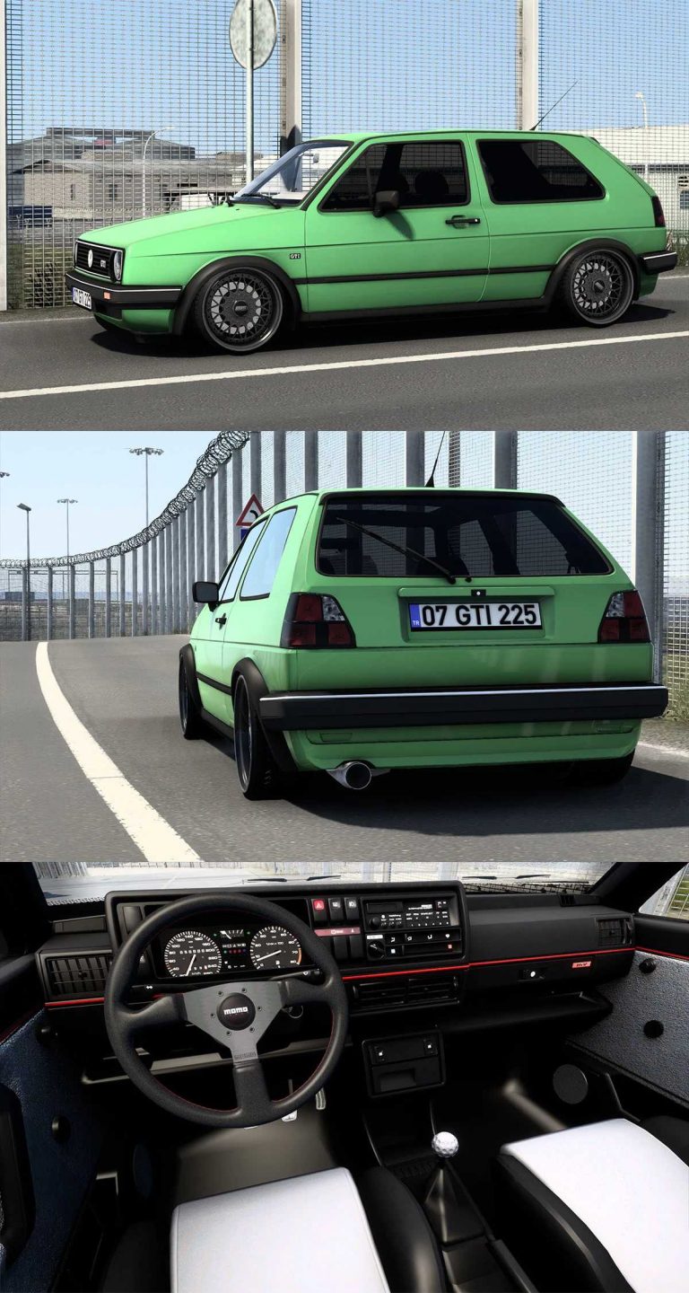 Volkswagen Golf GTI 16V MK2 1,46 ATS - ETS2 / ATS Mod