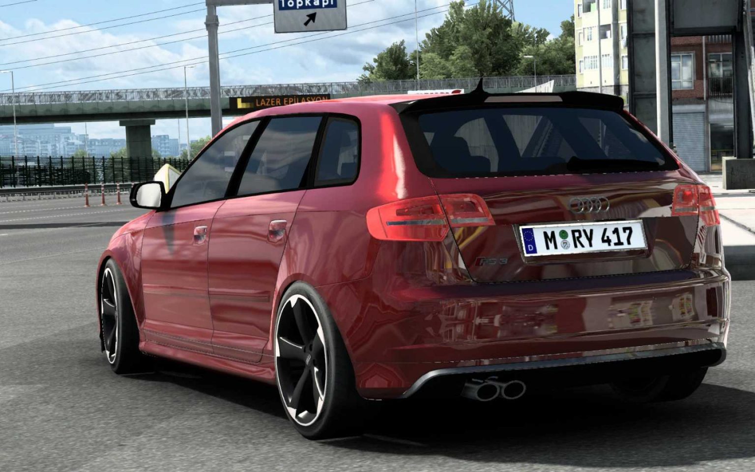 Audi RS3 Sportback 2011 8P V1.9 1.47 ETS2 - ETS2 / ATS Mod