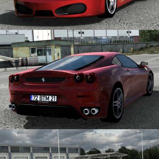 Ferrari F430 + Interieur - 1,47 ATS - ETS2 / ATS Mod