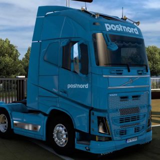 HAUT VOLVO FH 2012 POSTNORD 1.0 1.40 1.47 ETS2 - ETS2 / ATS Mod