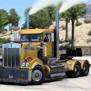 Kenworth T909 v4.5 1,46 ATS - ETS2 / ATS Mod