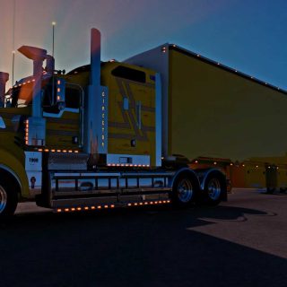 Kenworth T909 v4.5 1,46 ATS - ETS2 / ATS Mod
