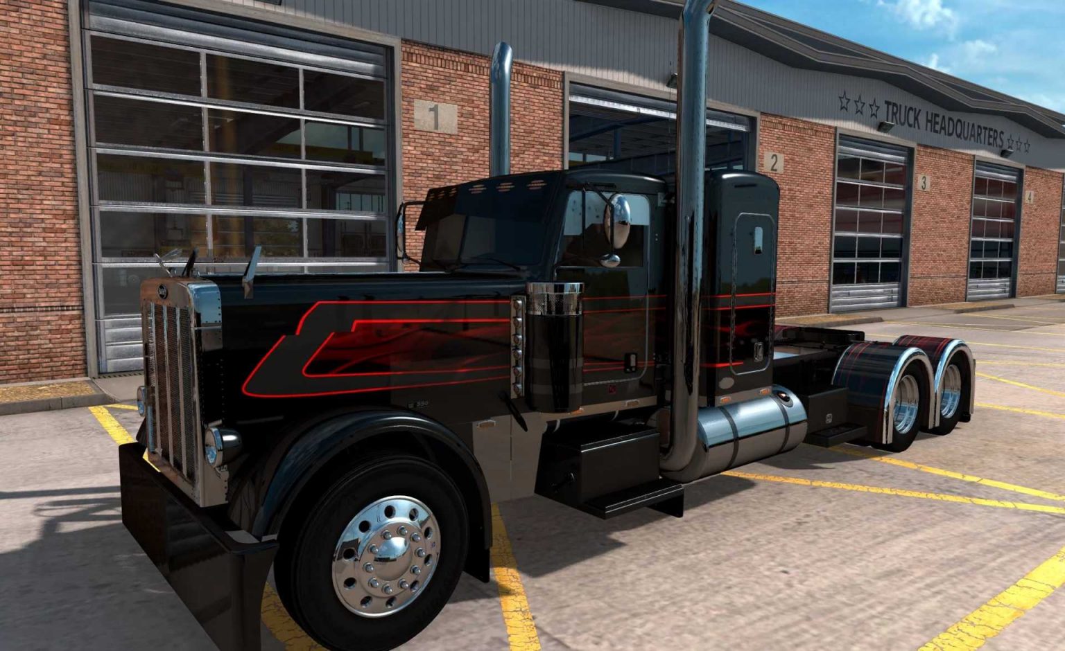 PETERBILT 389 LONGHOOD 1,47 ATS - ETS2 / ATS Mod