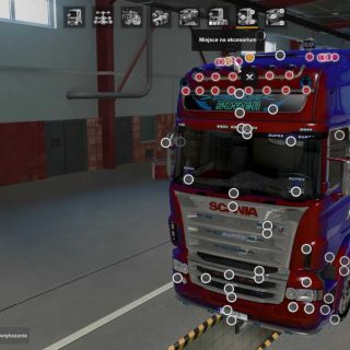 SCANIA RJL LIGHTBOXES 1.47 ETS2 - ETS2 / ATS Mod