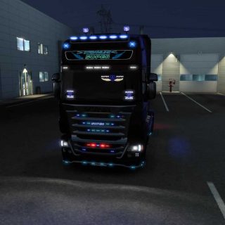 SCANIA RJL LIGHTBOXES 1.47 ETS2 - ETS2 / ATS Mod