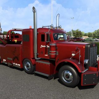Peterbilt 388 Wrecker + Wrecker-Anhänger (SMRS Re-Work) für 1,47+ ATS ...