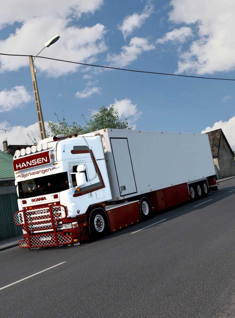 Scania 164L 580 und Anhänger 1.47 ETS2 - ETS2 / ATS Mod