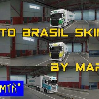 Transito Brasil Skinpack v2.0 ETS2 - ETS2 / ATS Mod