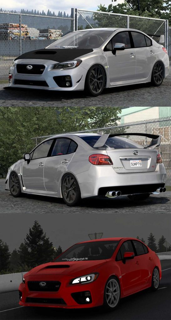 Subaru Impreza WRX STI 2017 v3.2 1.47 ATS - ETS2 / ATS Mod