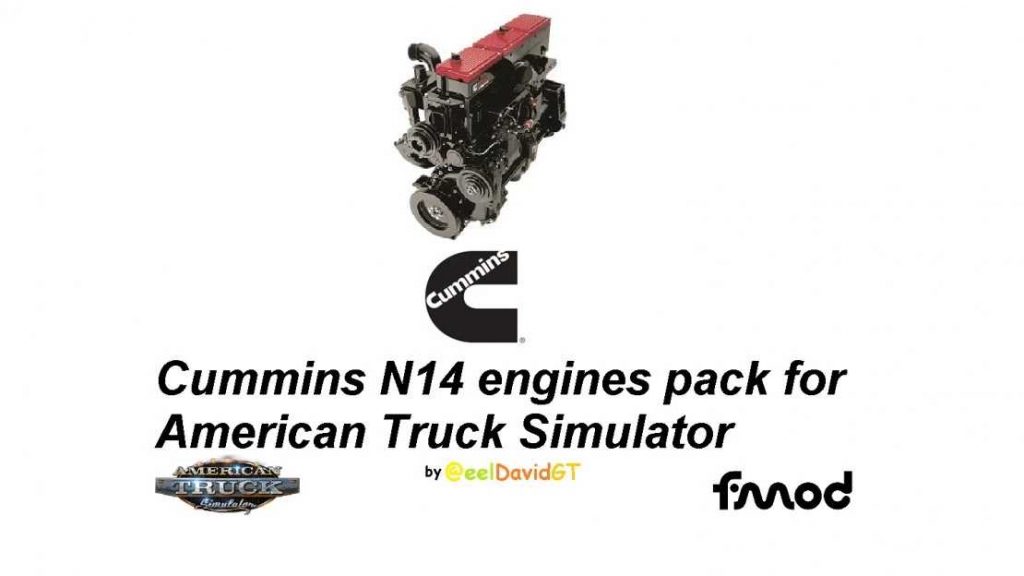 Cummins N14 Engines Pack v1.6 1.47 ATS - ETS2 / ATS Mod