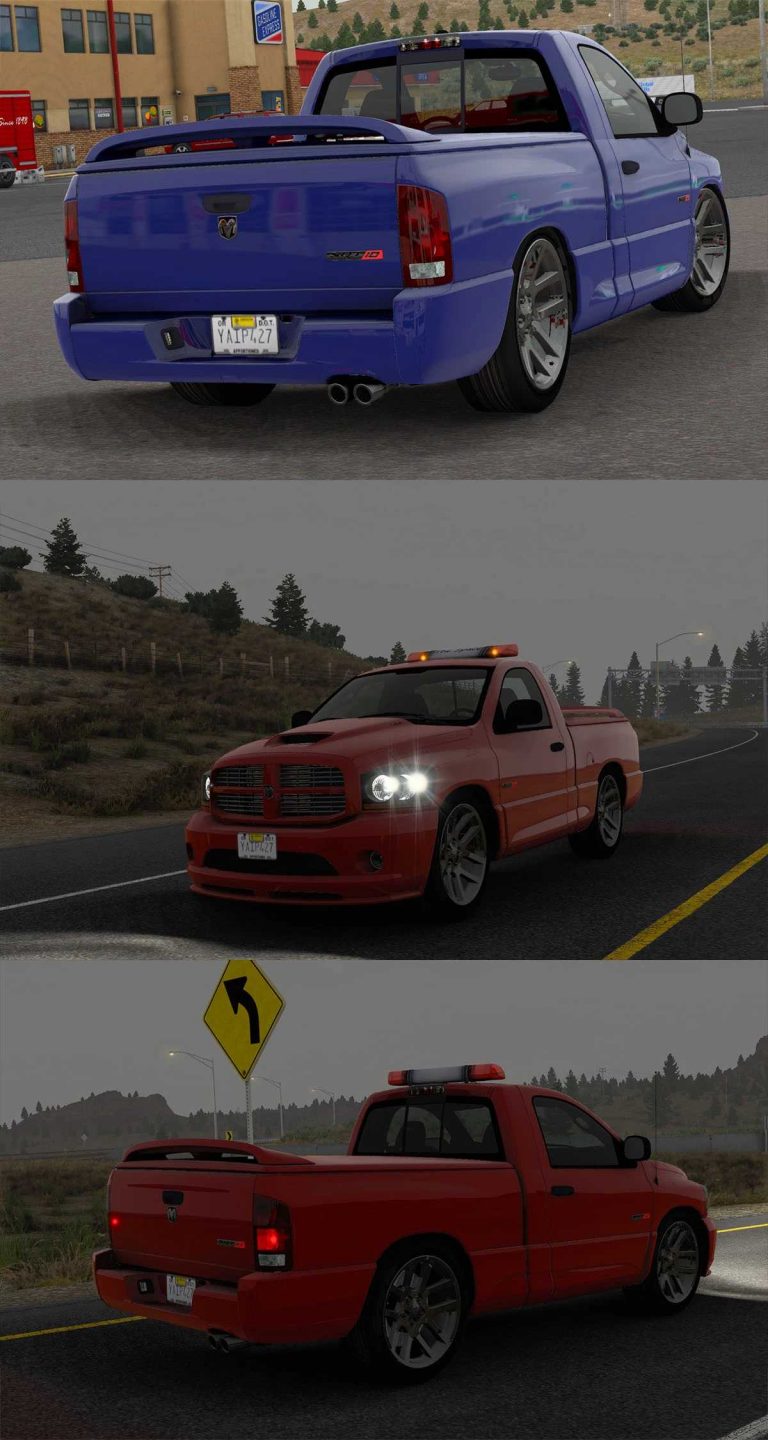 Dodge Ram SRT-10 2006 v3.4 1,47 ATS - ETS2 / ATS Mod