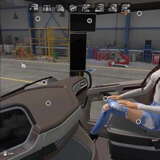 Girls Passenger v1.3.1 1.47 ATS - ETS2 / ATS Mod
