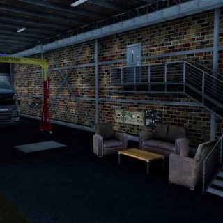 Haut BIG GARAGE ASV Logistica 2 von maury79 1,47 ETS2 - ETS2 / ATS Mod