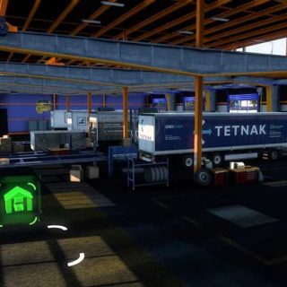 Haut BIG GARAGE AVS Logistica von maury79 1,47 ETS2 - ETS2 / ATS Mod