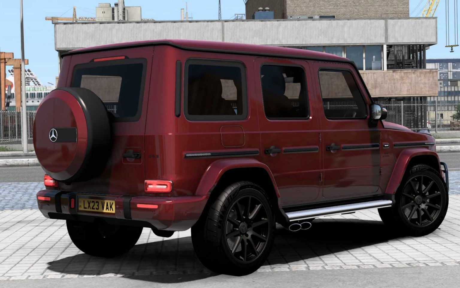 Mercedes-Benz W463 2022 G63 AMG V1.0 1.47 ETS2 - ETS2 / ATS Mod