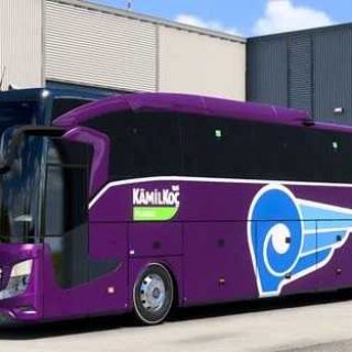 Mercedes Travego 16 SHD KamilKoç FlixBus Kaplaması Skin v1.0 ETS2 ...