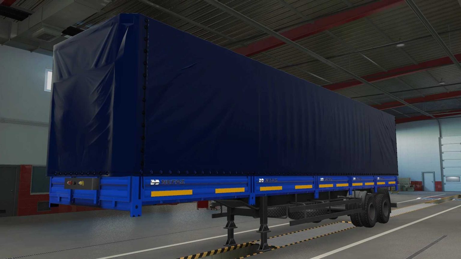 NEFAZ 9334 Trailers Pack ETS2 Neu v1.47+ ETS2 - ETS2 / ATS Mod