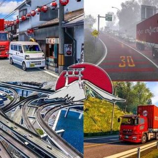 Projekt Japan Map v1.0.9 (1.47) ETS2 - ETS2 / ATS Mod