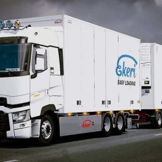 Renault Range T Rigid Addon von Kast v1.0 1.47 ETS2 - ETS2 / ATS Mod