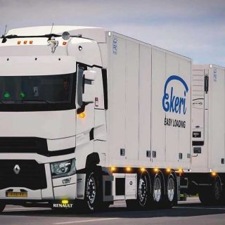 Renault Range T Rigid Addon von Kast v1.0 1.47 ETS2 - ETS2 / ATS Mod