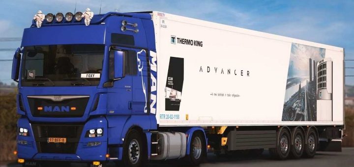 Scania Van Herk Standalone v1.0 ETS2 - ETS2 / ATS Mod