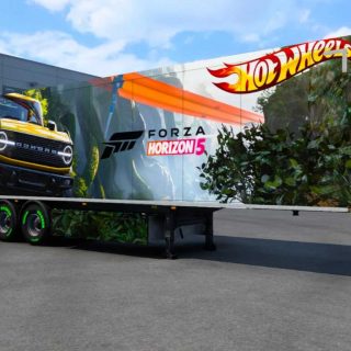 Hot Wheels Trailer Skin Pack 1.47 ETS2 - ETS2 / ATS Mod