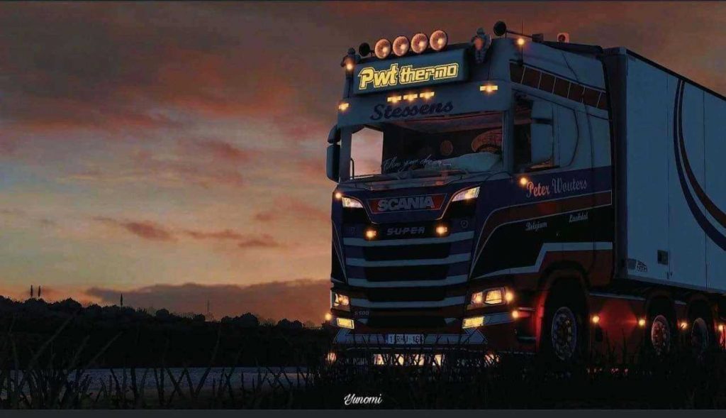 Scania S PWT Stessens + JP Vis Trailer 1.47 ETS2 - ETS2 / ATS Mod