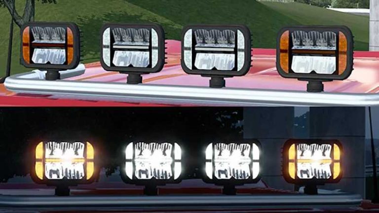 Strands Alaska Lampe LED v2.0 ETS2 - ETS2 / ATS Mod