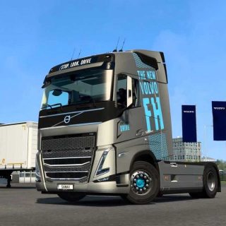 Volvo FH 2022 von Sanax Unlocked v1.03 1.47 ETS2 - ETS2 / ATS Mod