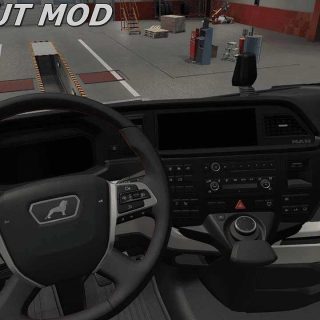 MAN TGX 2020 Verbesserter Innenraum v1.0 ETS2 - ETS2 / ATS Mod