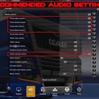MAN TGX-TG2 470 D2676 Sound Pack v1.0 1.48 ETS2 - ETS2 / ATS Mod