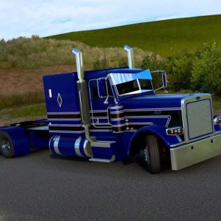 Pinga 389 mit Digital Dash v1.48 ATS - ETS2 / ATS Mod