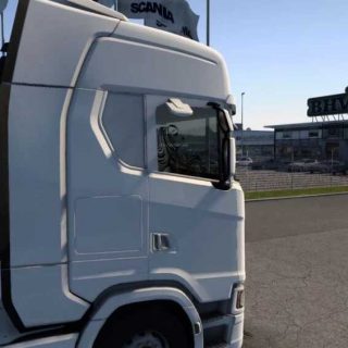 Scania S & R Girl Aufkleber 1.48 ETS2 - ETS2 / ATS Mod