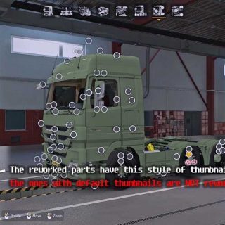 SCS Wheels Rework v1.0 1.47 ETS2 - ETS2 / ATS Mod