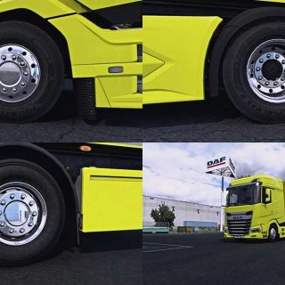 SCS Wheels Rework v1.0 1.47 ETS2 - ETS2 / ATS Mod