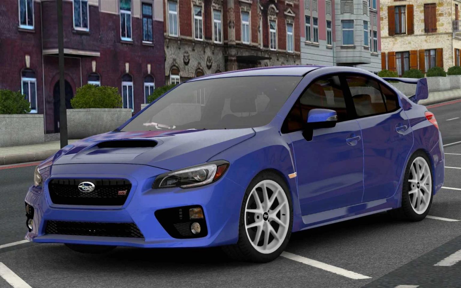 Subaru Impreza WRX STI 2017 V3.3 1.48 ETS2 - ETS2 / ATS Mod