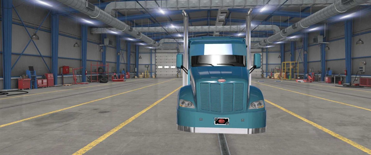 579 Peterbilt Truck 1,48 ATS - ETS2 / ATS Mod