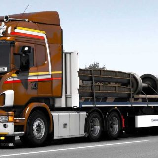 Scania L6 Straight Pipe Sound 1.48 ETS2 - ETS2 / ATS Mod